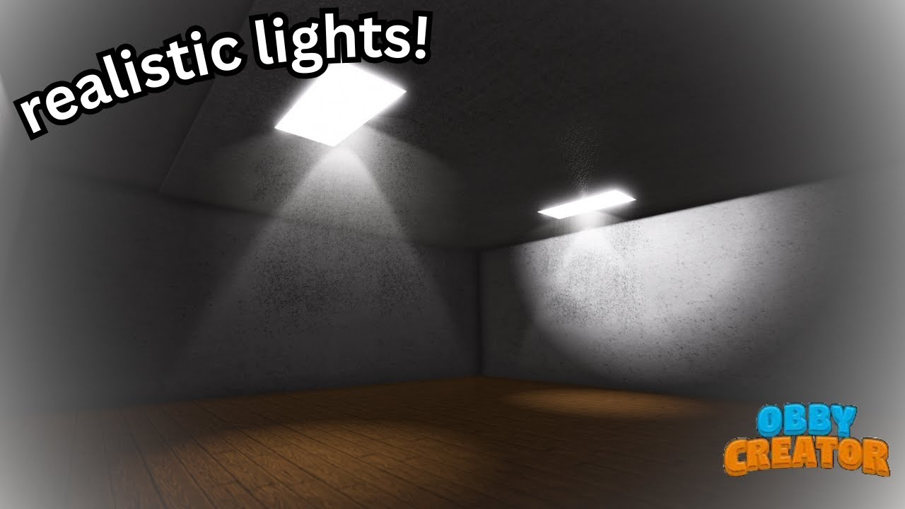 How to make a REALISTIC LIGHT in Obby Creator - YouTube