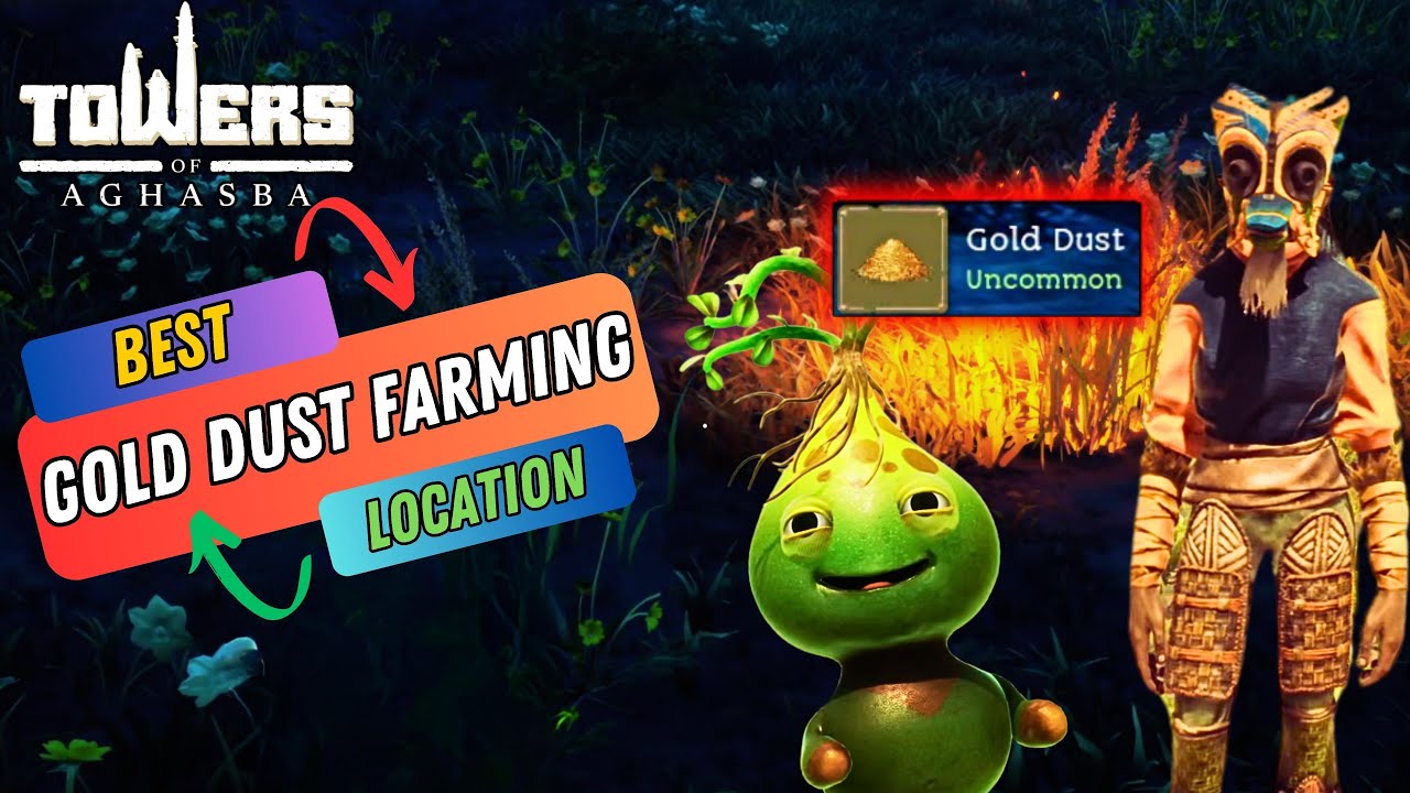 Towers of Aghasba - Best Gold Dust Farming Location - YouTube