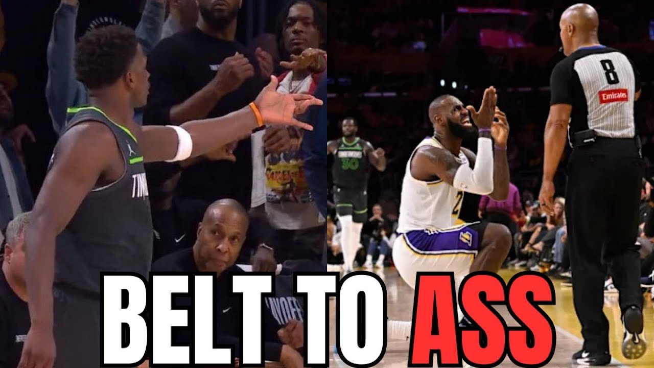 Timberwolves Put Belt To Ass on Lakers! Lebron Washed Up! Timberwolves ...