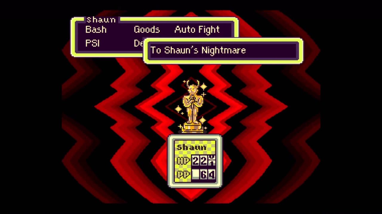 Earthbound - Twenty-fourth Boss Ness's Nightmare - YouTube