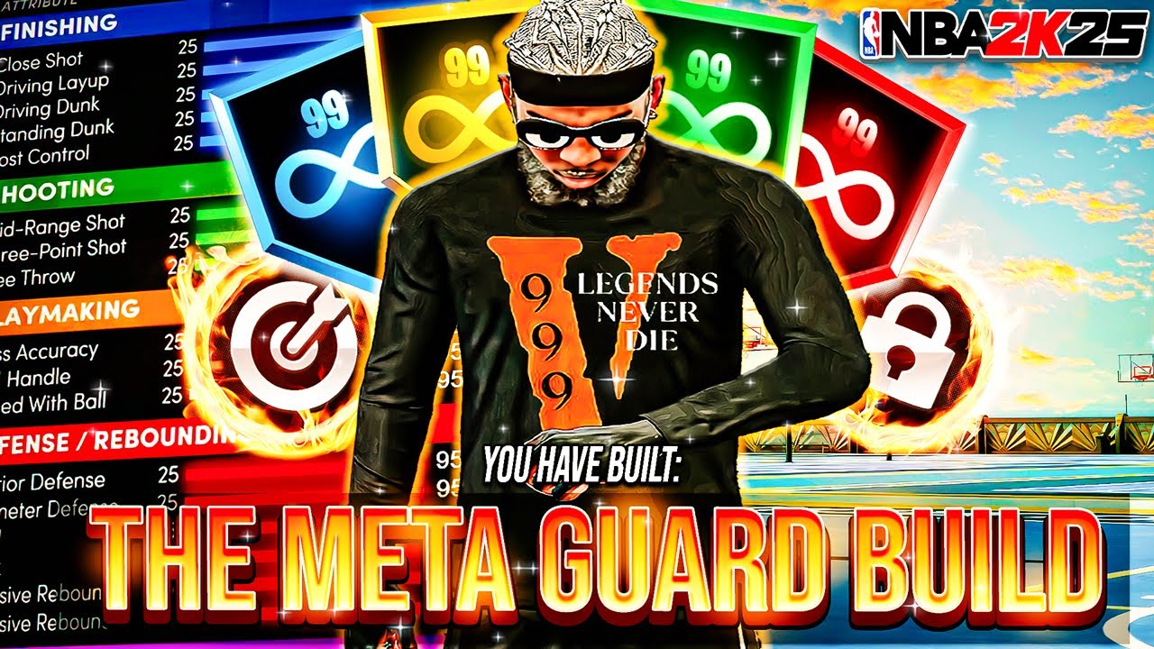 NEW BEST META GUARD BUILD IN NBA 2K25! BEST GUARD BUILD 2K25! - YouTube