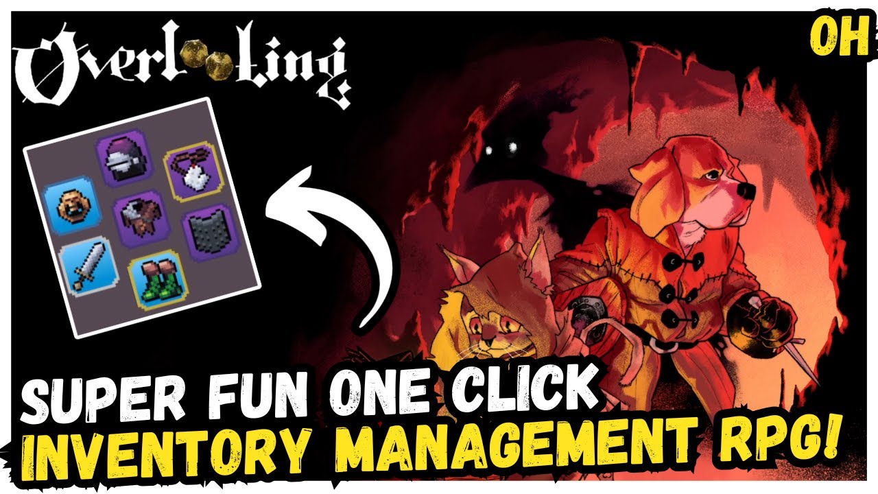 Fun Upcoming One Click Inventory Management RPG! Overlooting! - YouTube