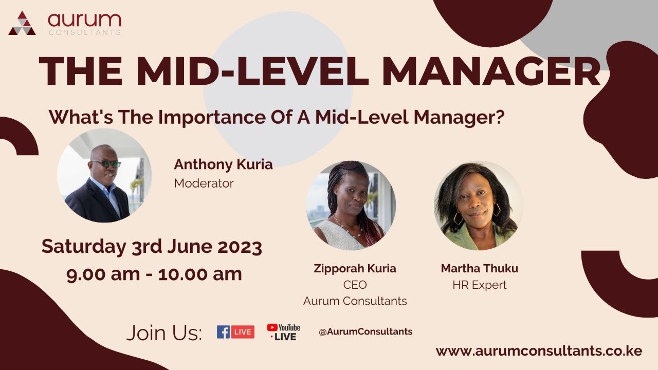 What's The Importance Of A Mid-Level Manager? - YouTube