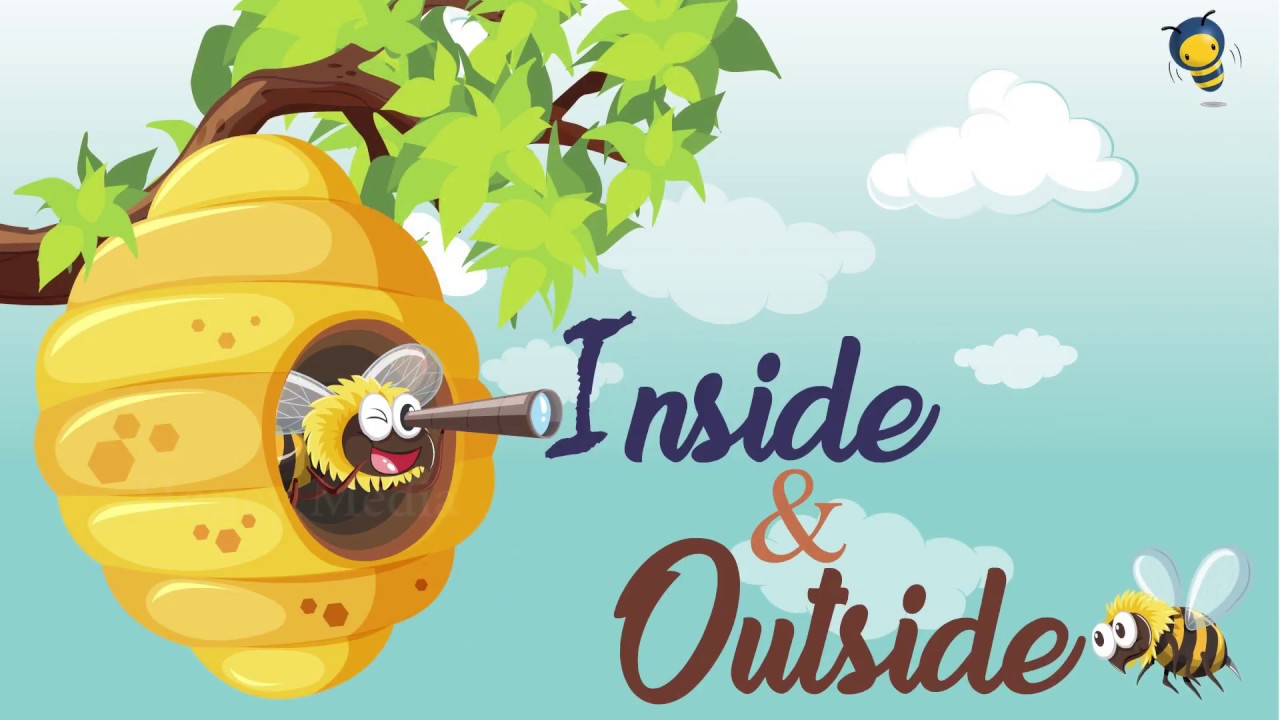 Inside and Outside | Comparison for Kids | Learn Pre-School Concepts ...