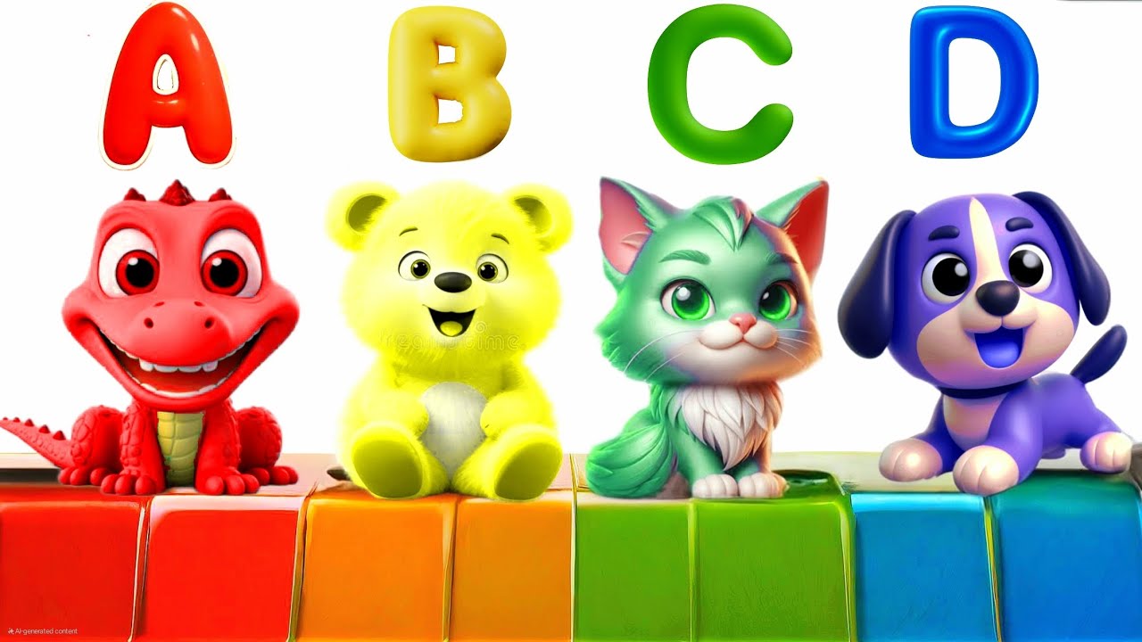 A to Z Animals Names😍 ️ | C for Cat😻 D for Dog🐶 | All Animal Names For ...