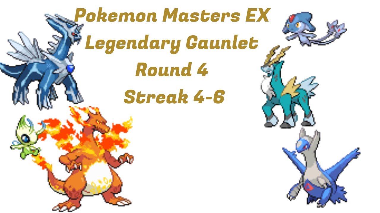 Pokemon Masters EX Legendary Gaunlet Round 4 Streak 4-6 - YouTube