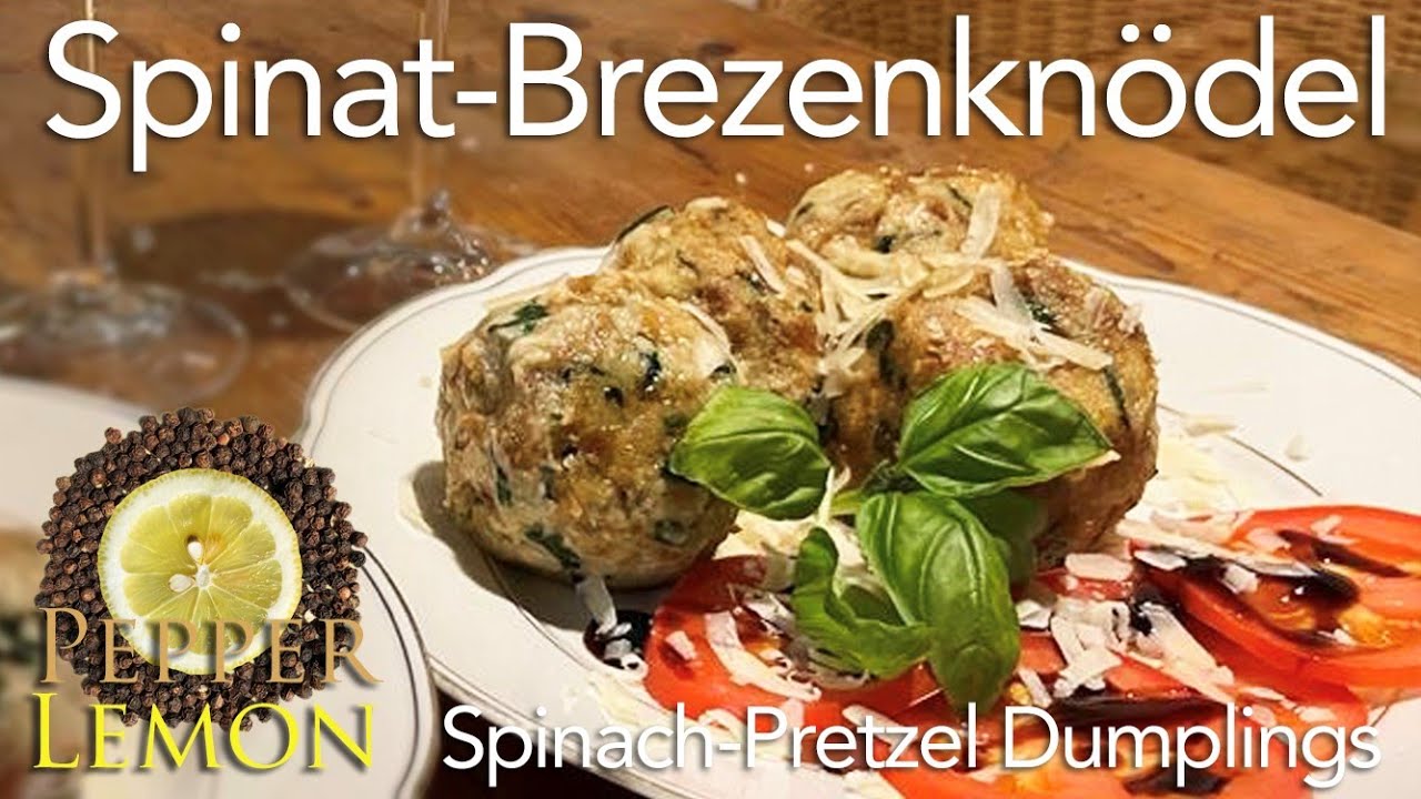 Spinach-Pretzel Dumplings | your CRAZY FUN Cooking Channel - YouTube