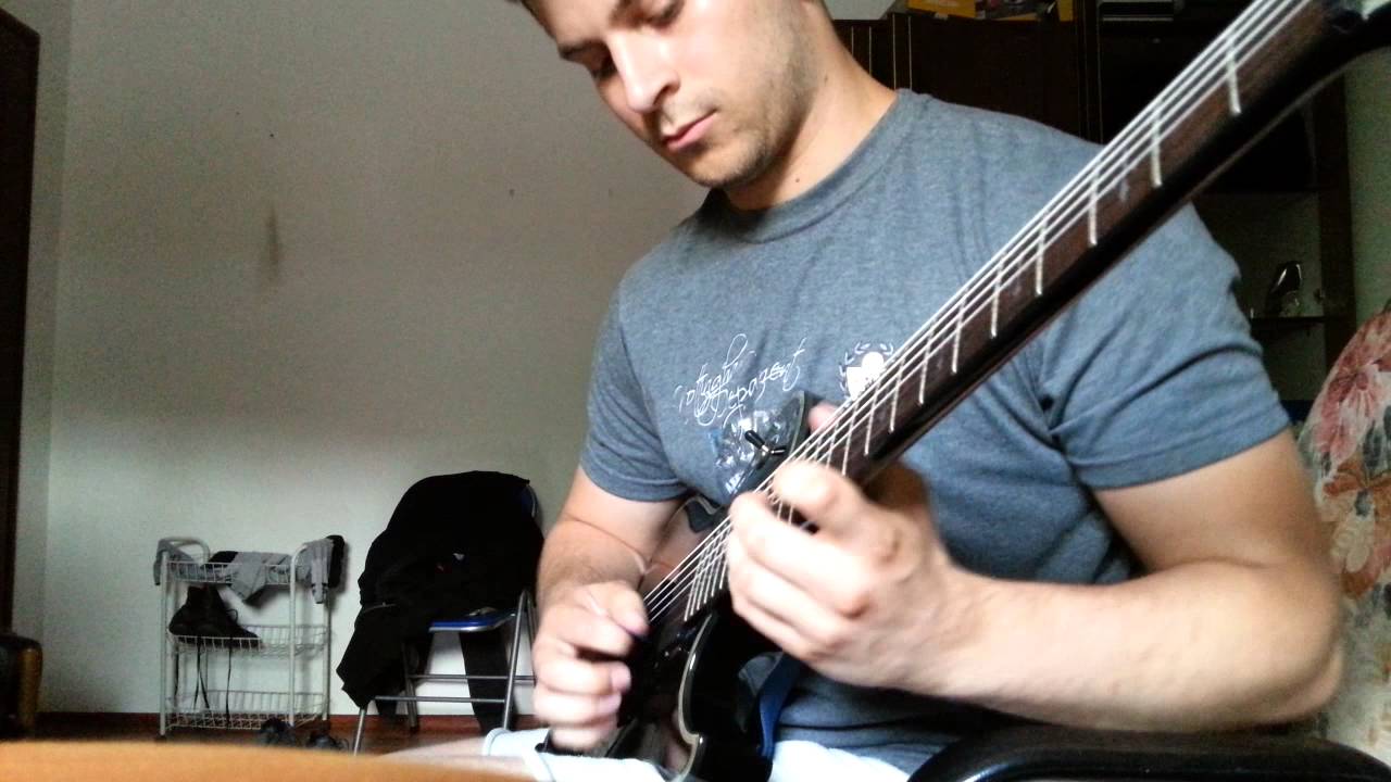 Guitar B standard tuning test (shred) - YouTube