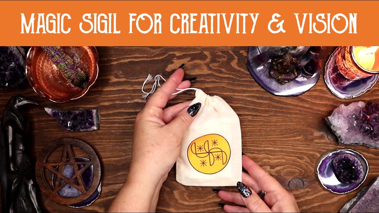 Magic Sigil: My Creativity and Vision is Inspired - Magical Crafting ...