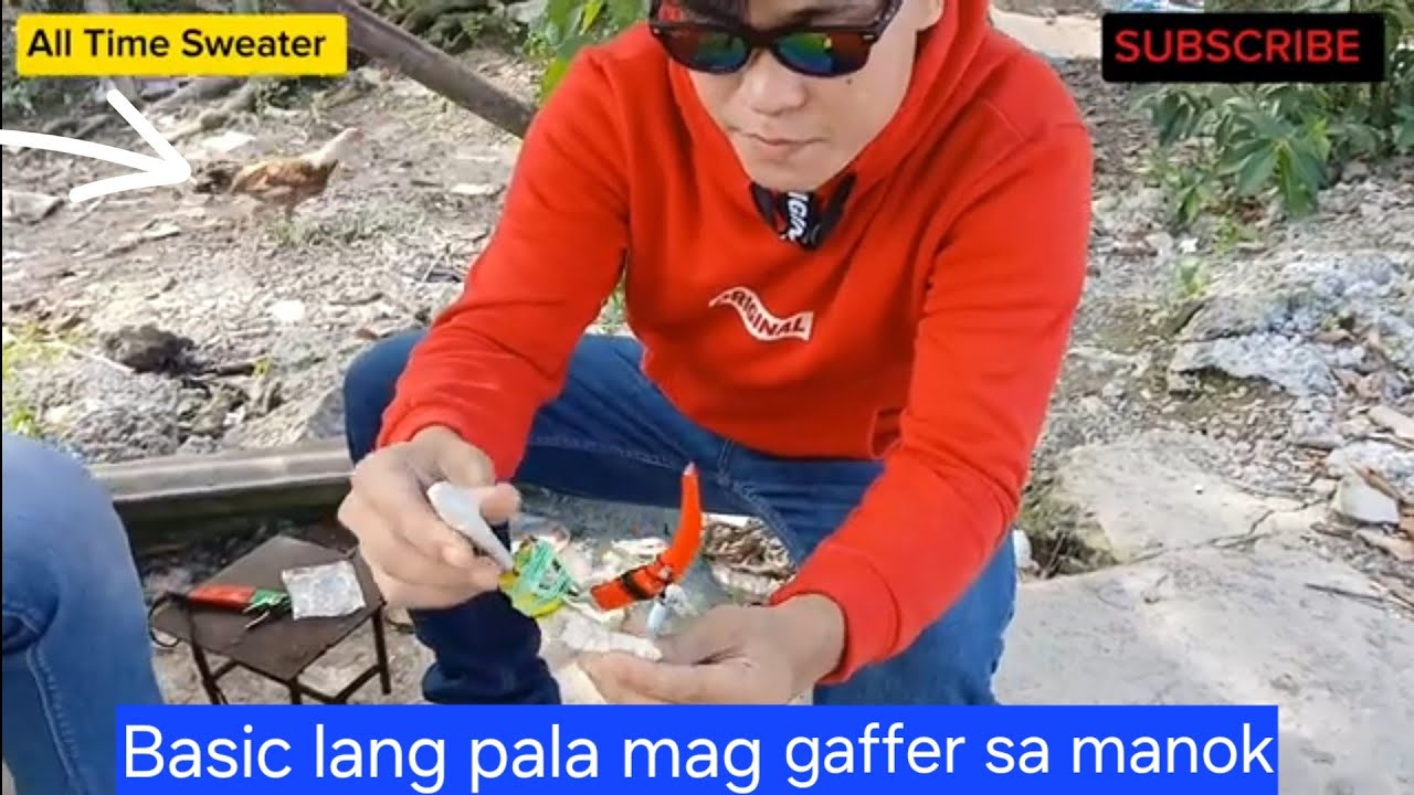 Tinuturoan po ako paano mag tari sa paa ng manok. - YouTube