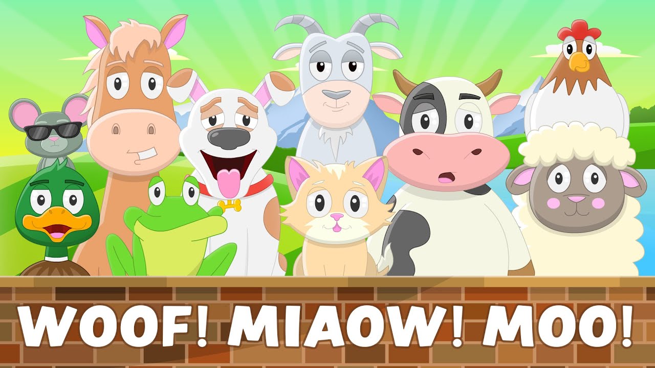 Silly Animal Sounds Song (Singalong) | Silly Billy Toons | Songs for ...