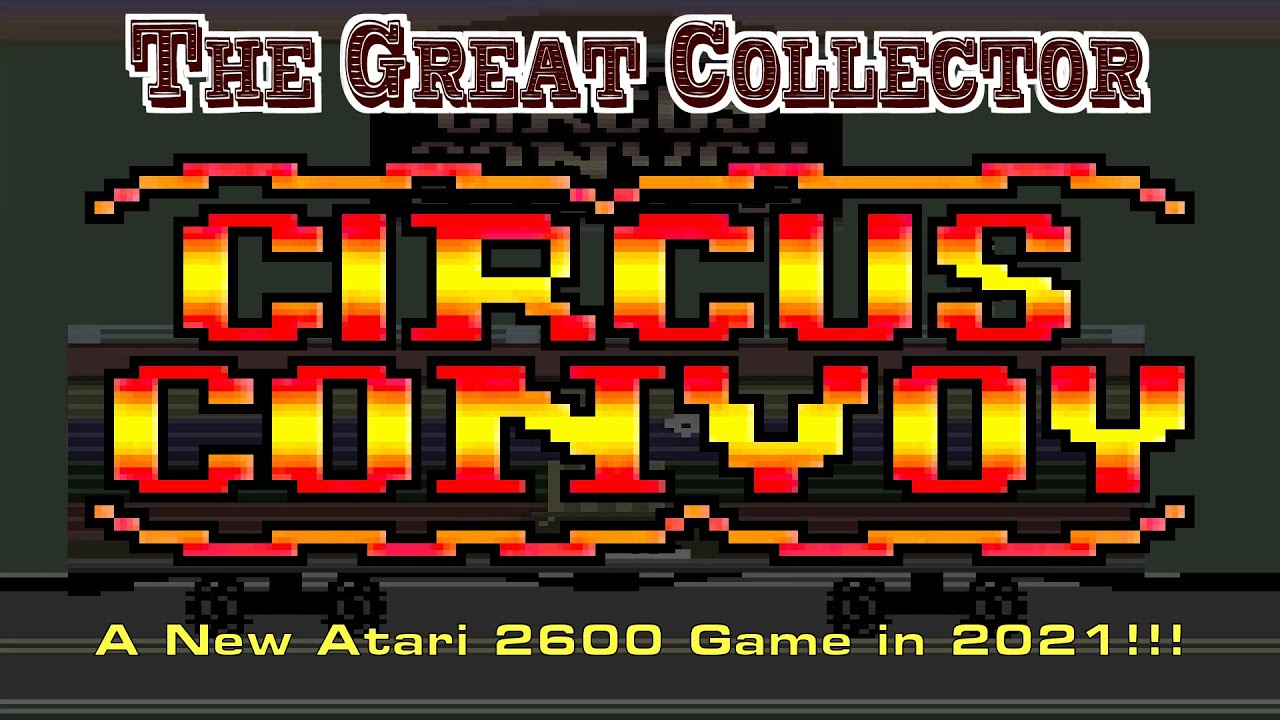 Circus Convoy VIP Edition Unboxing and Gameplay! New Game for the Atari ...