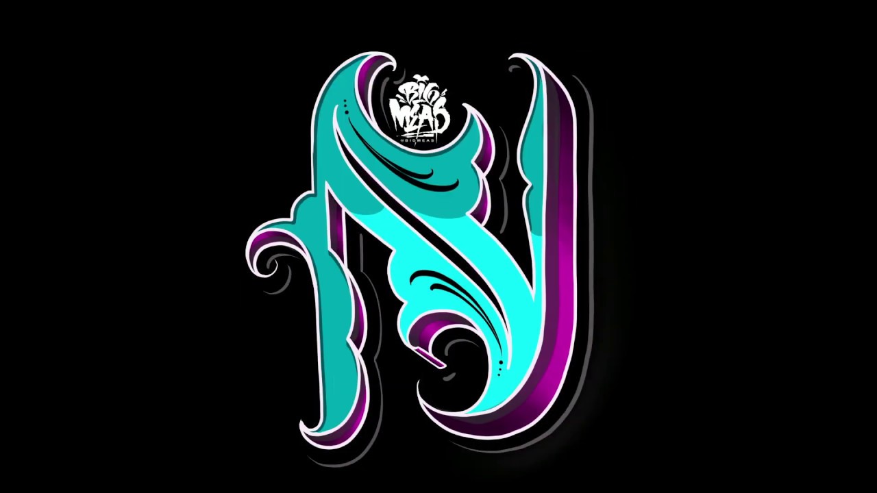 Procreate Set: Lettering by Big Meas - YouTube