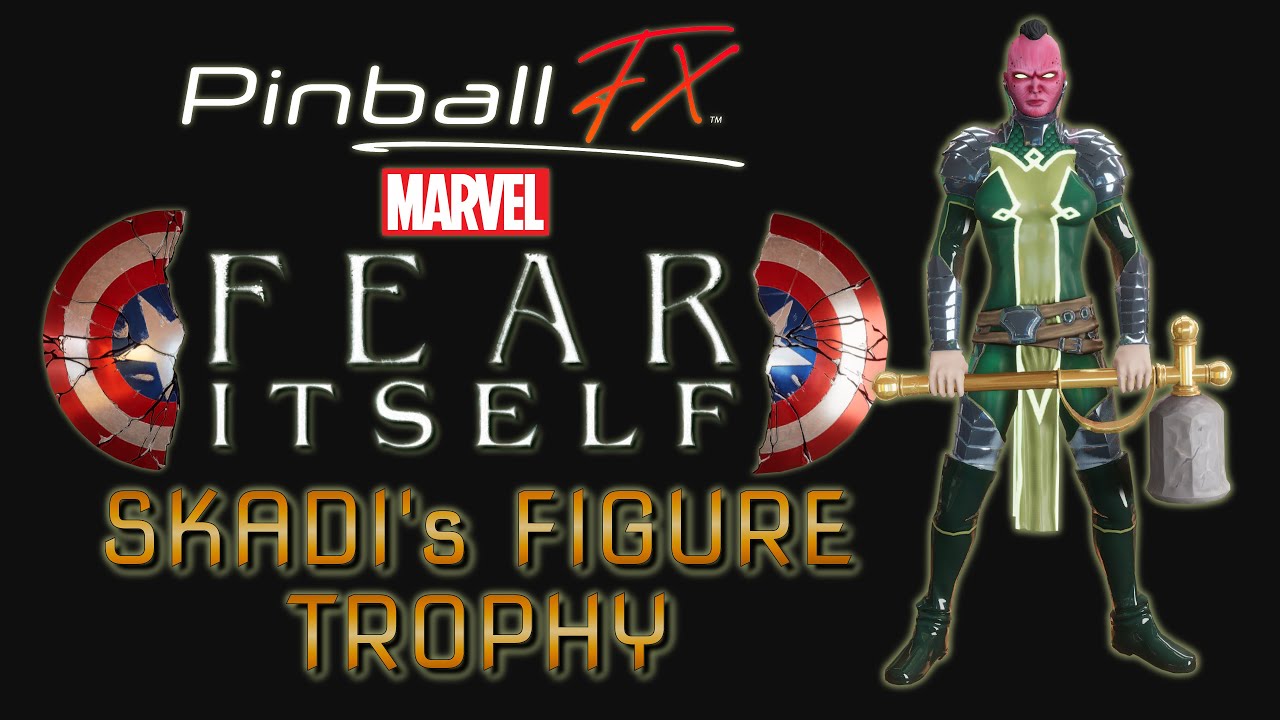 Pinball FX 🟡 Marvel Pinball: Fear Itself Skadi Collectible Trophy - YouTube