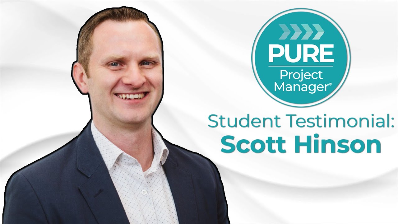 PURE Project Manager® Graduate Interview | Scott Hinson, Ph.D. Shares ...
