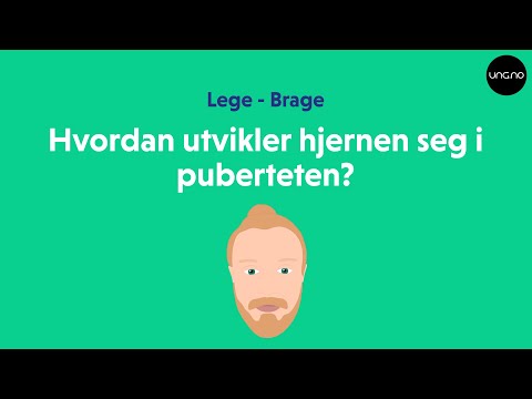 Hva skjer med hjernen i puberteten?