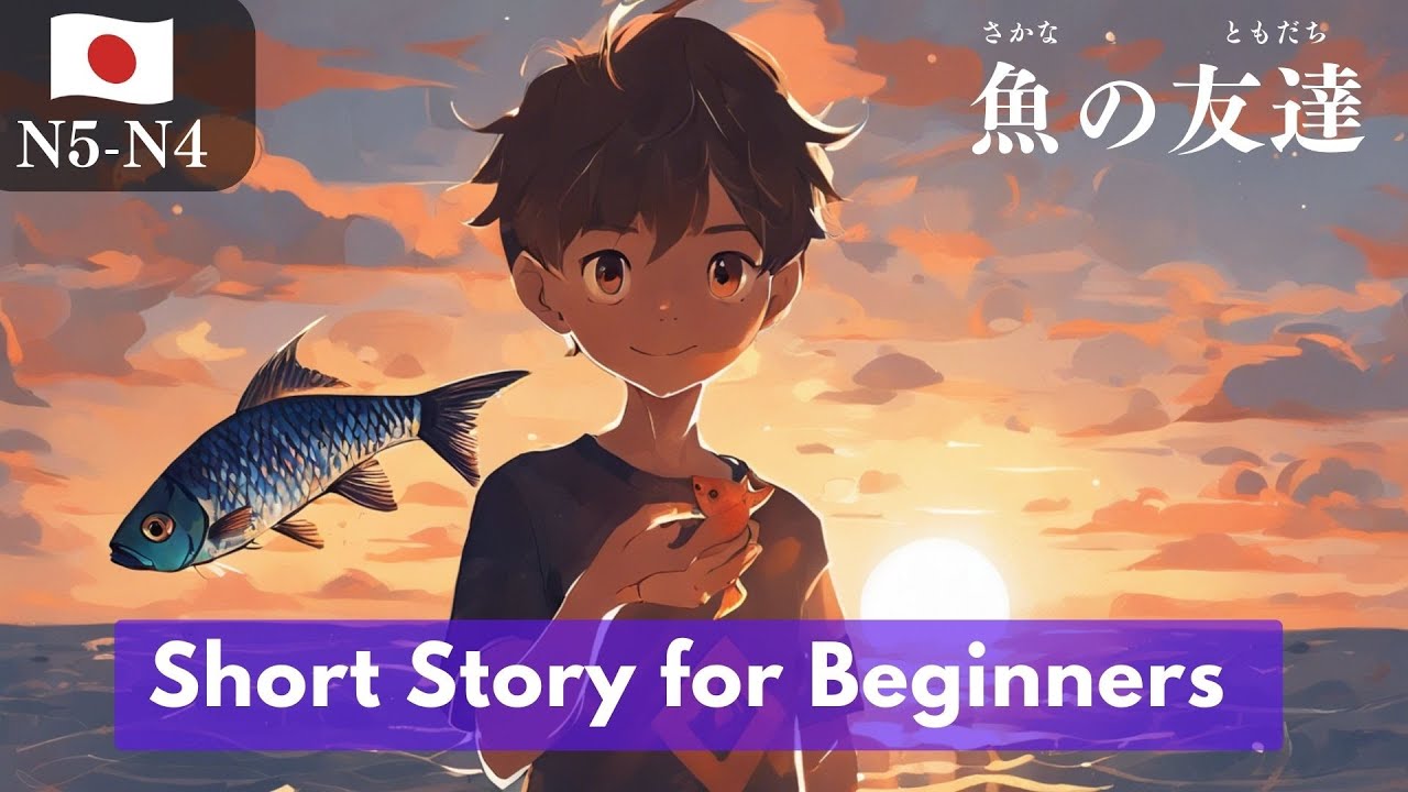 Japanese short story for beginners (N5-N4 level) - YouTube