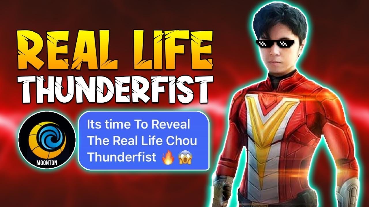 NEW CHOU REAL LIFE THUNDERFIST GAMEPLAY | FURY MLBB - YouTube