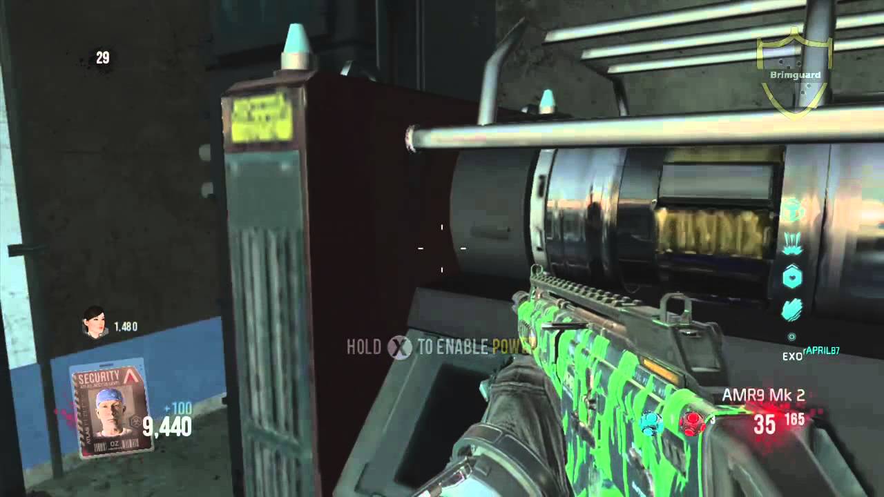 Credit Terminal Override - CoD AW Exo Zombies - YouTube