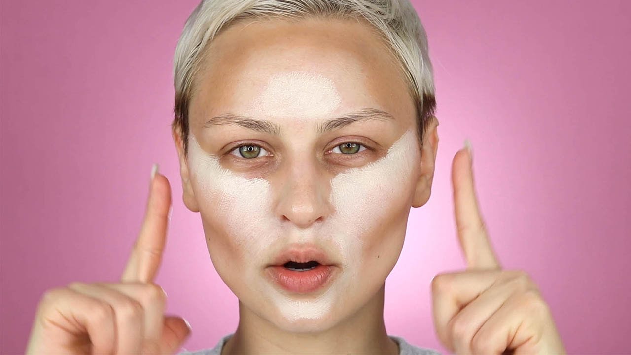 How to Contour + Highlight YOUR Face Shape - YouTube