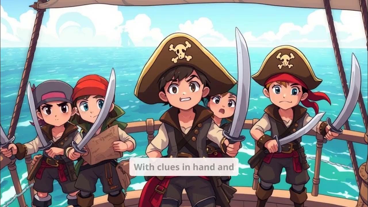 🌊 The Pirate Kids and the Treasure Hunt 🏴‍☠️ - YouTube