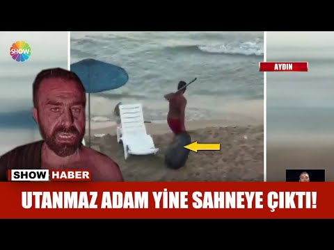 Utanmaz adam yine sahneye çıktı!