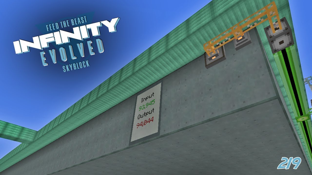 100 Milliarden RF 🎓 FTB Infinity Evolved Skyblock #219 - YouTube