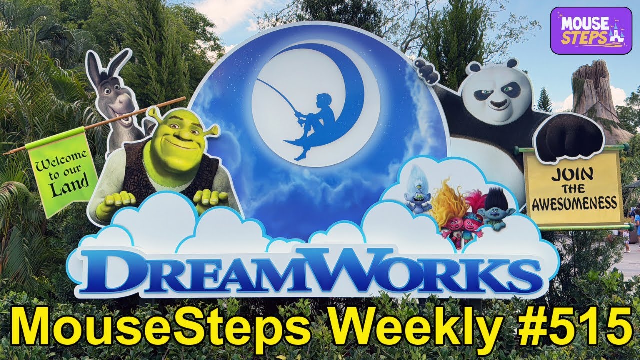 MouseSteps Weekly 515: DreamWorks Land Overview at Universal Orlando ...