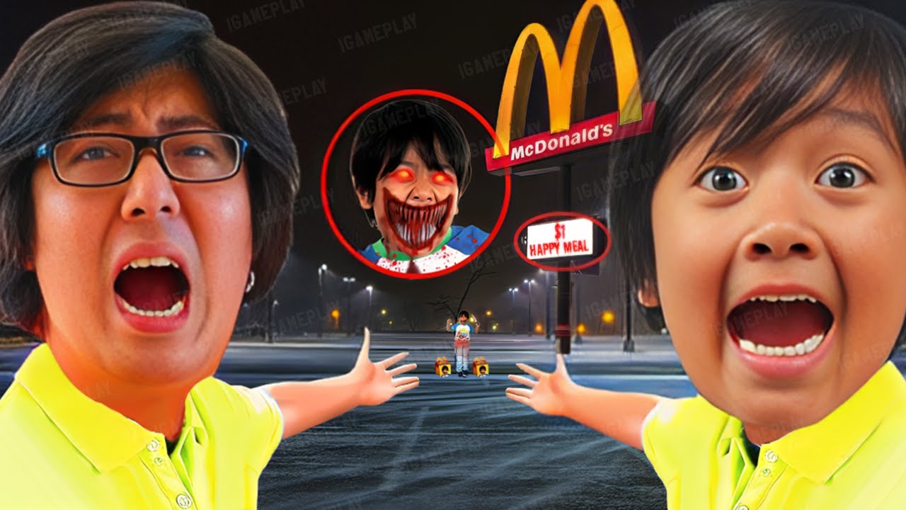 DON'T ORDER $1 RYAN'S WORLD.exe HAPPY MEAL FROM McDonalds at 3AM! - YouTube
