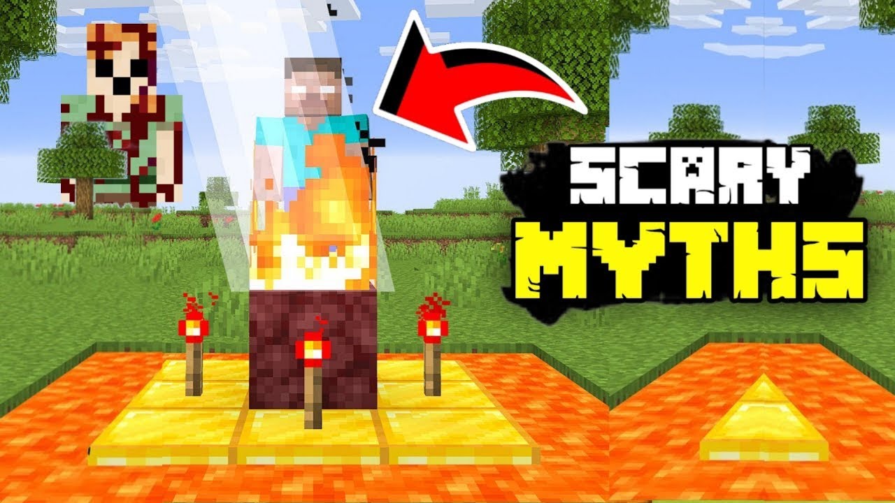 Testing Scary Minecraft Myths that is Actually Real !! ☠️ - YouTube