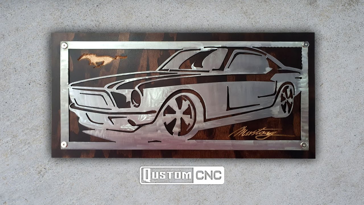 FABRICAMOS UN CUADRO DE METAL Y MADERA CON MÁQUINAS DE CORTE PLASMA Y ...