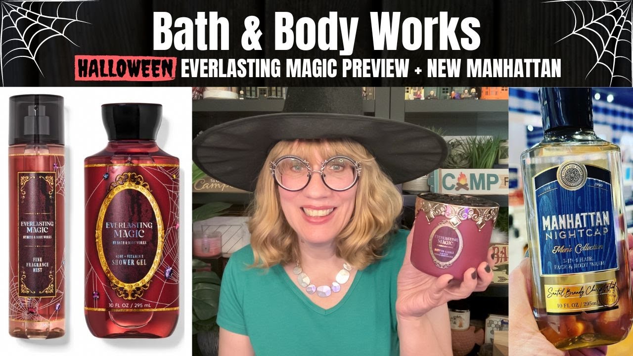 Bath & Body Works Halloween EVERLASTING MAGIC Body Care Preview + New ...