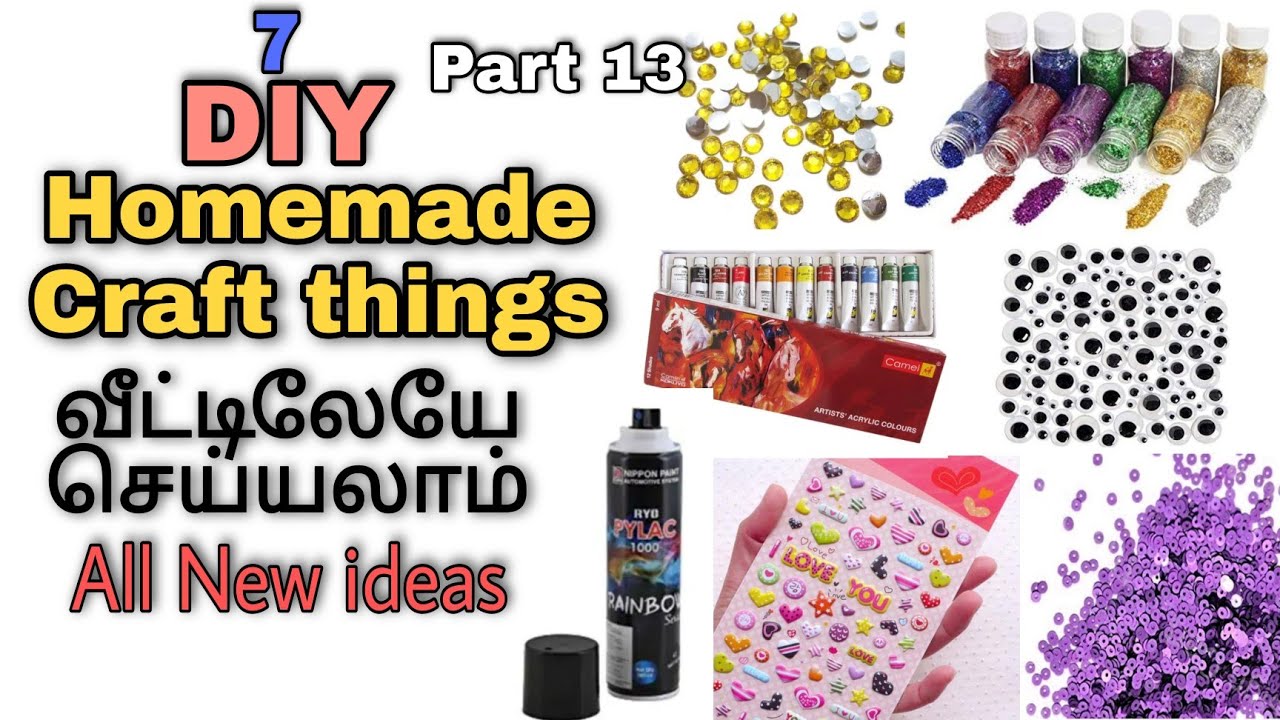 DIY Homemade craft things/7 homemade craft items - YouTube