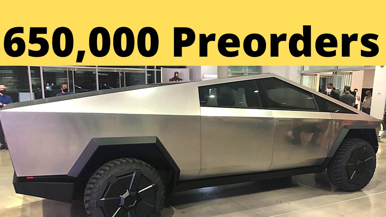 Cybertruck Preorders Reach 650,000 Trucks, and Tesla Needs Batteries ...