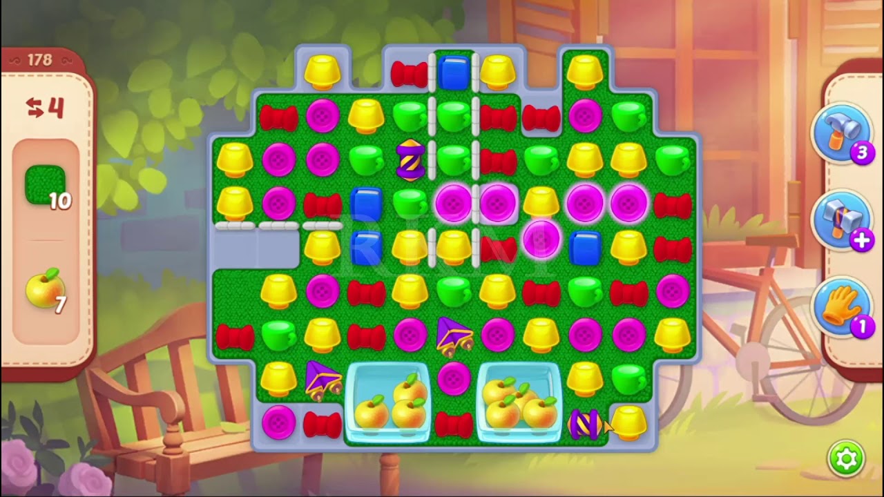 HomeScapes House Renovation - Completed The Level 178 - YouTube