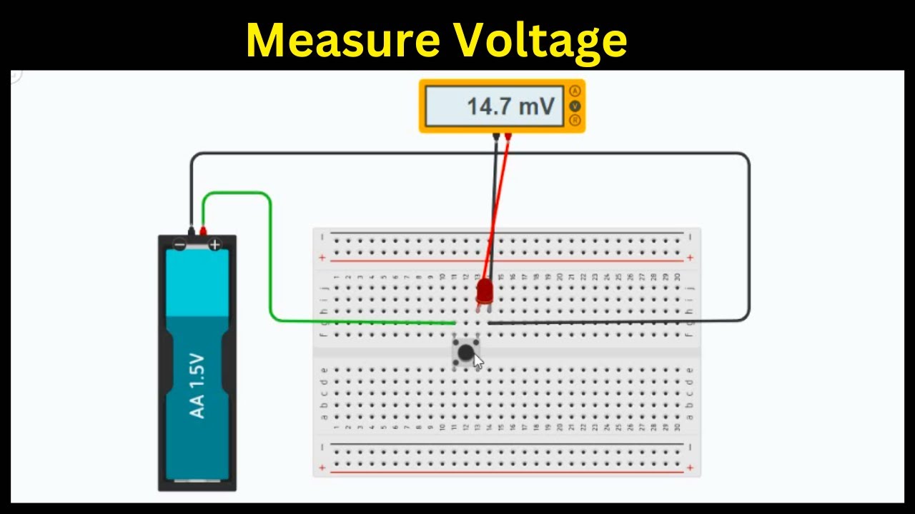 Series Circuit In Tinkercad With Multimeter Robo Cad Youtube
