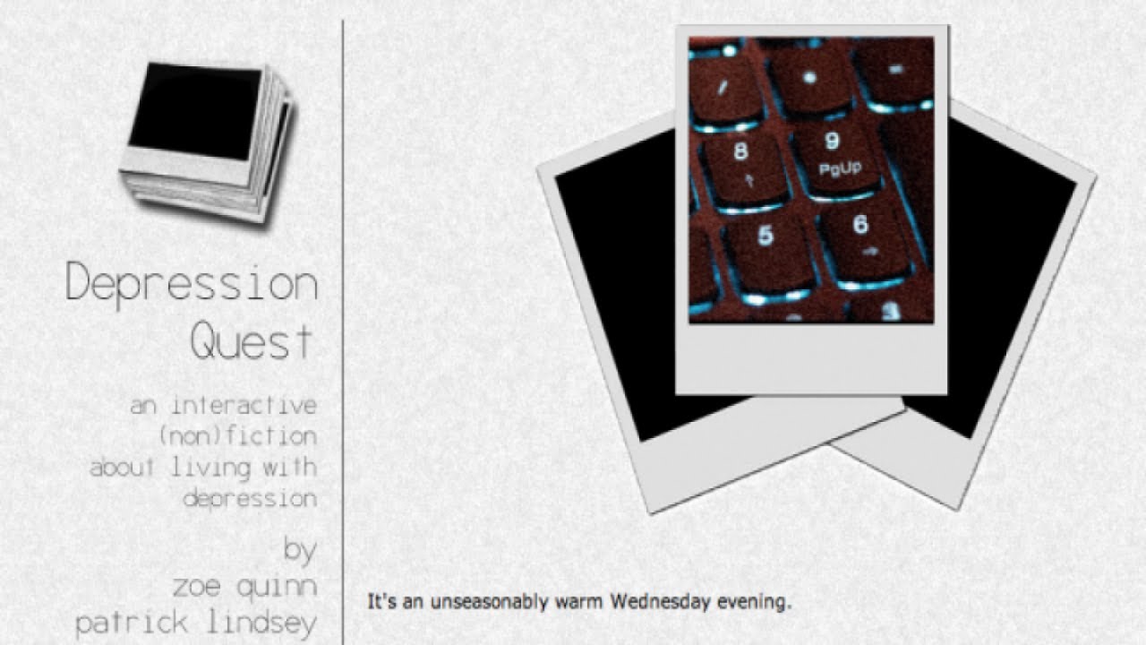 CAN WE MAKE PROGRESS? | Depression Quest #2 - YouTube