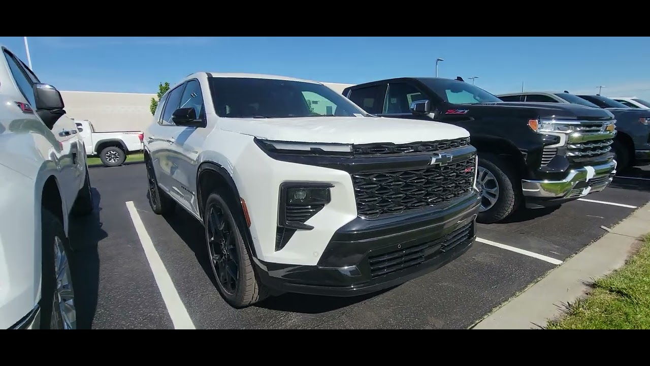 ALL NEW 24 CHEVROLET TRAVERSE RS AWD - YouTube