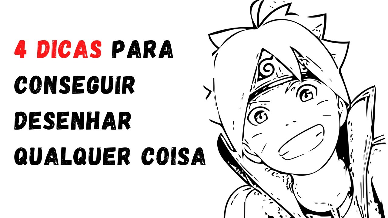4 Dicas para Conseguir Desenhar qualquer coisa / how to draw anything/4 ...
