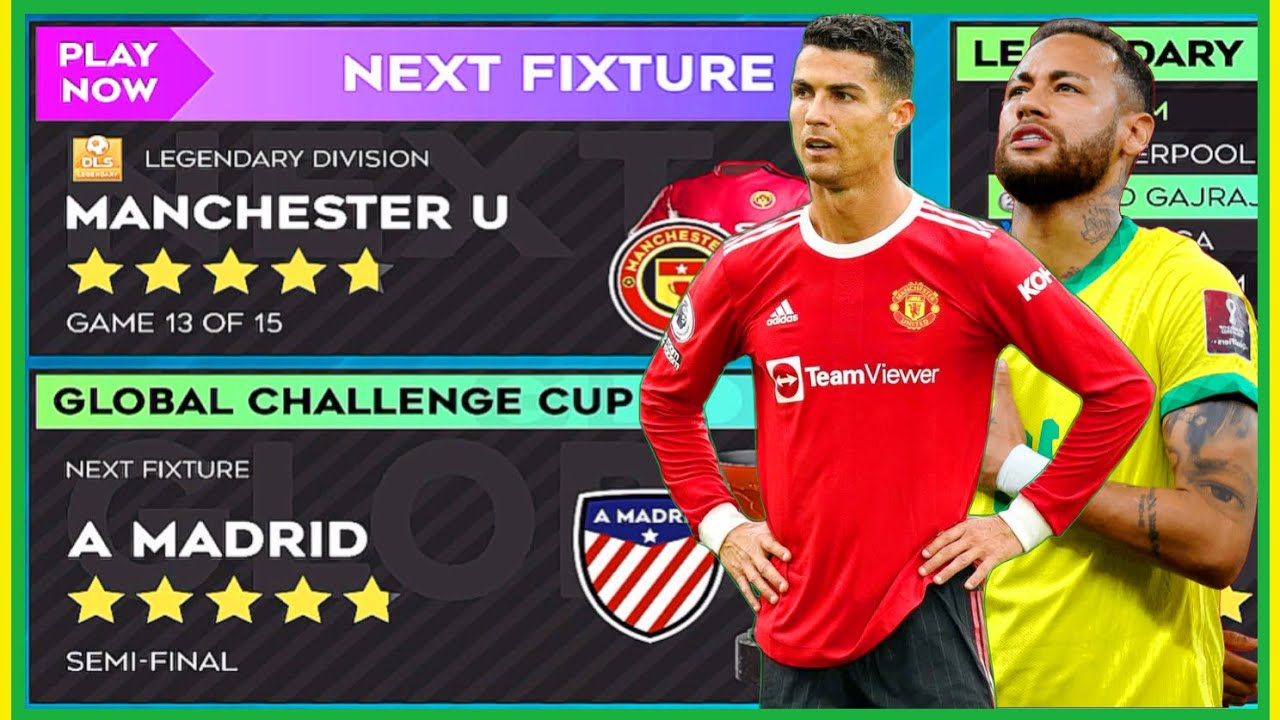 DLS 23 - Manchester United Vs Brazilian Players | Dream league soccer ...