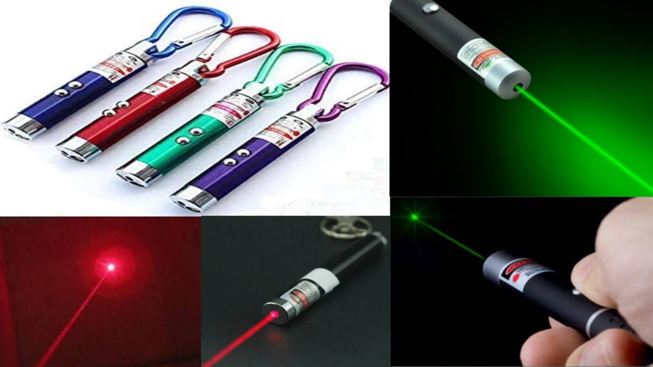3 in 1 LED Laser Light with key chain l Crazy Keychain Laser Pointer ...