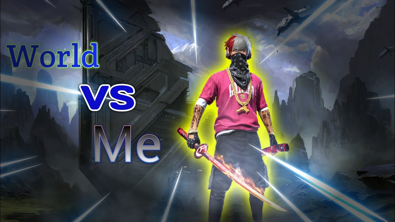 world vs me ☣️☣️☣️☣️ freefire max - YouTube