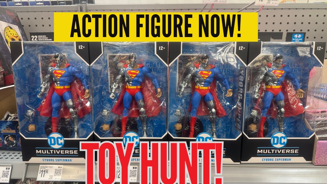 TOY HUNT | CYBORG TAKE OVER AT WALMART! SURPRISE SECRET SPOT?? - YouTube
