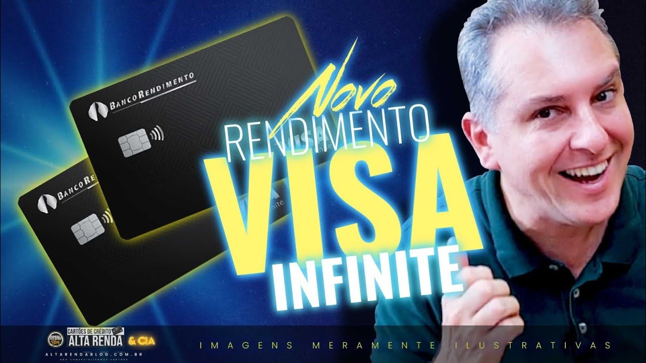 NOVO CARTÃO VISA INFINITE DO BANCO RENDIMENTO! SERÁ QUE VALE A PENA ...