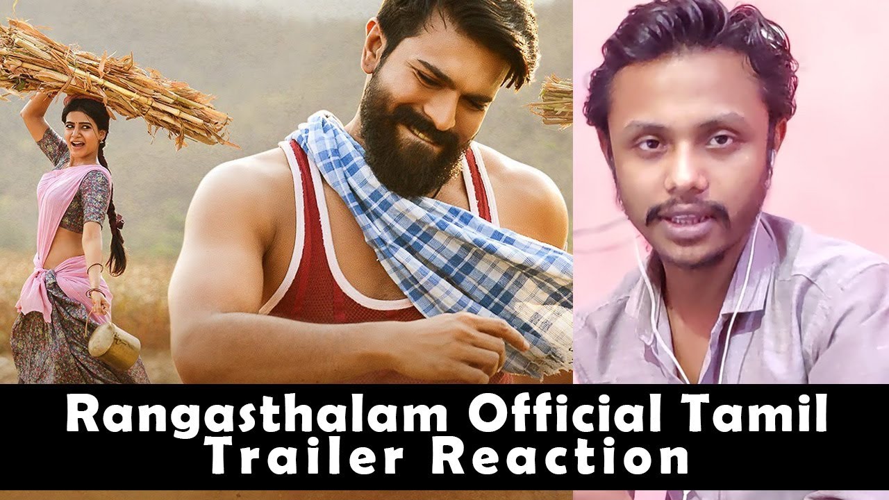 Rangasthalam Official Tamil Trailer Reaction | Ram Charan | How Foreigner React - YouTube