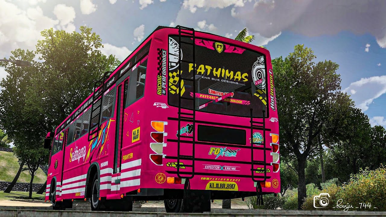 Fathimas bus livery alpha coach bus mod / knr design / private bus ...