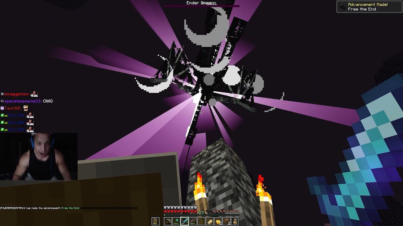 Tyler1 Beats Minecraft Hardcore - YouTube