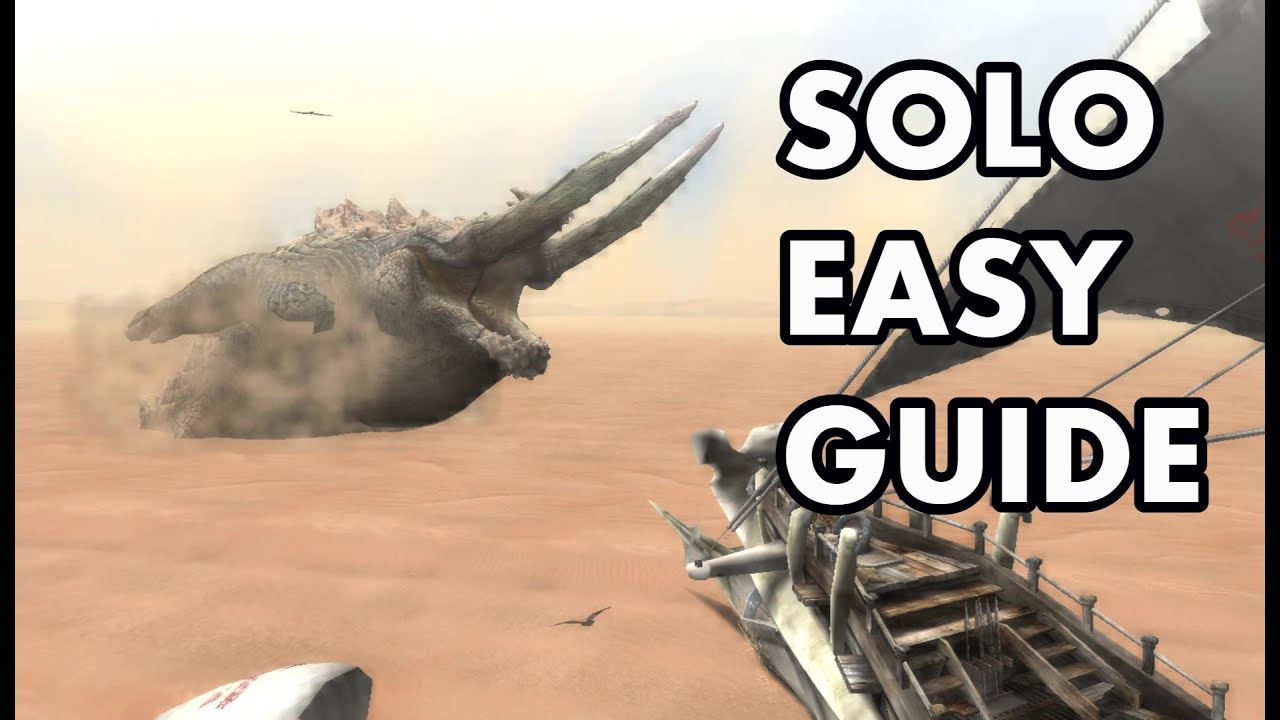 Monster Hunter Tri Urgent: Jhen Mohran Solo Easy Guide (no Hero/Fortify ...