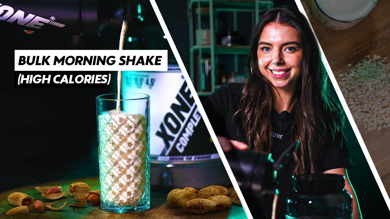 De ULTIEME BULK SHAKE! 650+ KCAL | XONE Recepten met Coco - YouTube