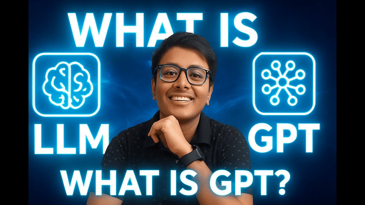 🧠 LLM & GPT Explained in Easiest Way! | Introduction to Generative AI ...